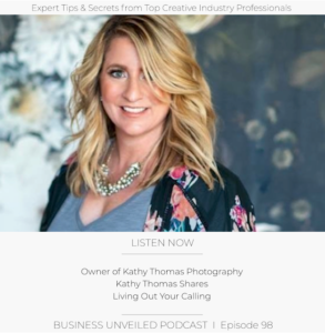 Angela Proffitt - Podcast: Living Out Your Calling with Kathy Thomas