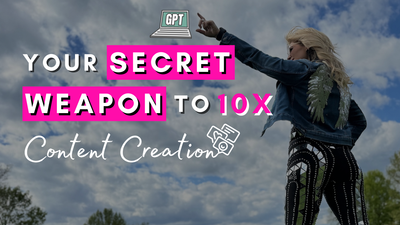 Angela Proffitt - ChatGPT: Your Secret Weapon To 10X Content Creation And Reclaim Your Time